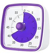 Amazon.com: Yunbaoit Visual Timer with Protective Case, Rainbow Disk 60 ...