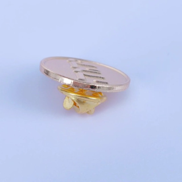 Watch GuDeKe Tetragrammaton Lapel Pin Round Gold Jehovah Witness Women ...