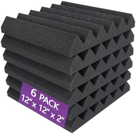 Amazon.com: Acoustic Foam 24 Pack Sound Proof Foam Panels for Walls 1"X ...