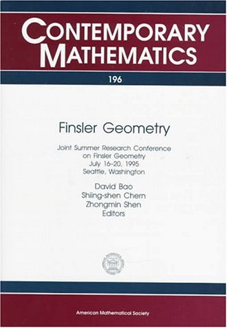 Amazon.com: Finsler Geometry: Joint Summer Research Conference on ...