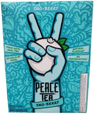 Amazon.com : Peace Tea Sno-Berry Sweet Iced Tea Drinks, 23 fl oz, 12 ...