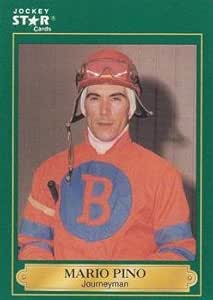 Amazon.com: Mario Pino trading card (Horse Racing) 1991 Jockey Star ...