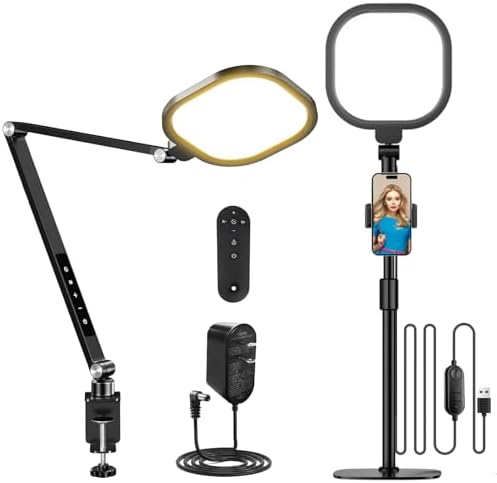 Amazon.com : Video Conference Light Zoom Lighting for Computer, 15W ...