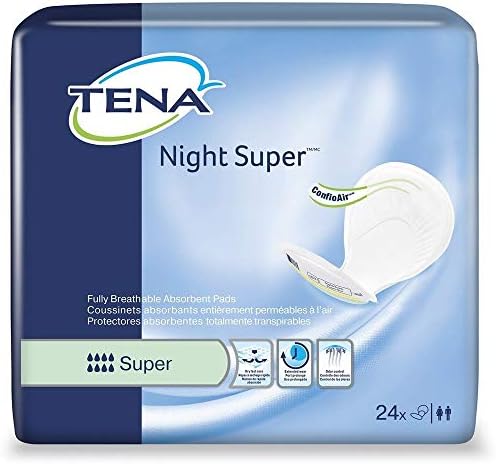 Amazon.com: SCA Tena Night/Super Pad - Case of 48 : Health & Household