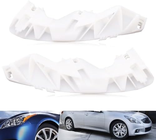 Amazon.com: MOFANS 2PCS Front Bumper Bracket Pair Fit for Infiniti G35 ...