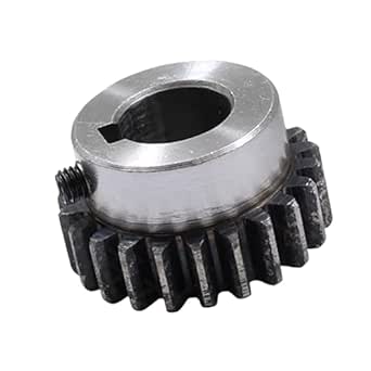 Cylindrical straight steel transmission gear 1.5 Module Spur Gear Motor Gear 1.5M 10T-16T 45 ...
