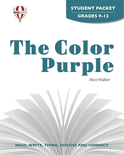 The Color Purple - Student Packet by Novel Units: Novel Units ...