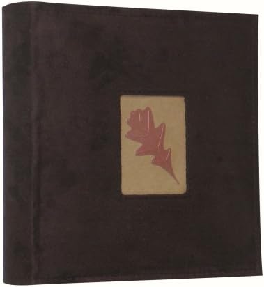 Amazon.com: Kleer-Vu Photo / Memo Album, Suede Embossed Leaf Collection ...