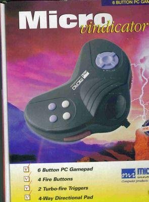 Amazon.com: Micro Vindicator 6 Button Pc Gamepad : Video Games