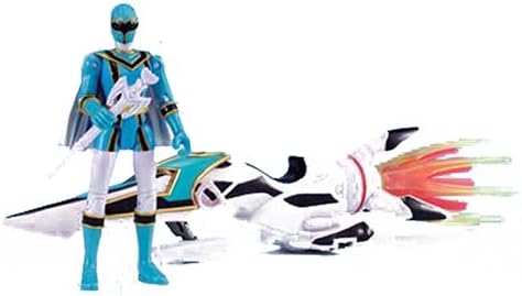 Amazon.com: Magi Ranger Sky Broomstick & Magi Blue Action Figure : Toys ...