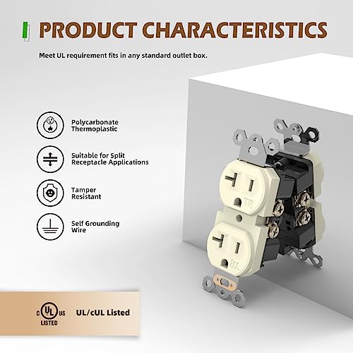 Snapklik.com : Duplex Receptacle Outlet, Tamper-Resistant Electrical ...