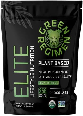 Amazon.com: Green Regimen Elite Plant-Based Protein Powder - 25g ...