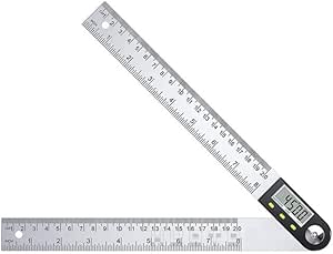 CELIN Digital Angle Finder Ruler 0-360°Digital Inclinometer 200mm ...