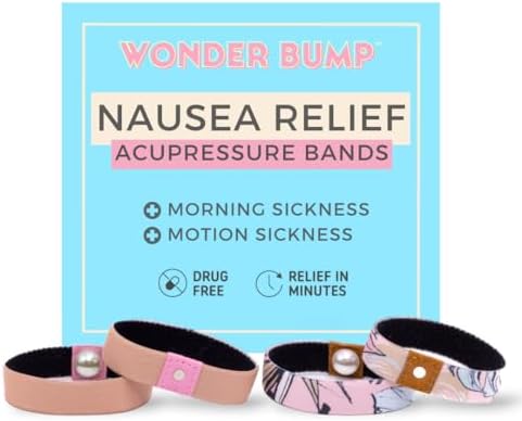 Amazon.com: Wonder Bump Anti-Nausea Bands | Morning Sickness Relief and ...