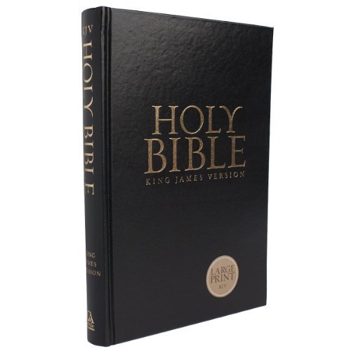 Holy Bible: KJV Large Print Hardcover Edition: Black (King James Bible ...