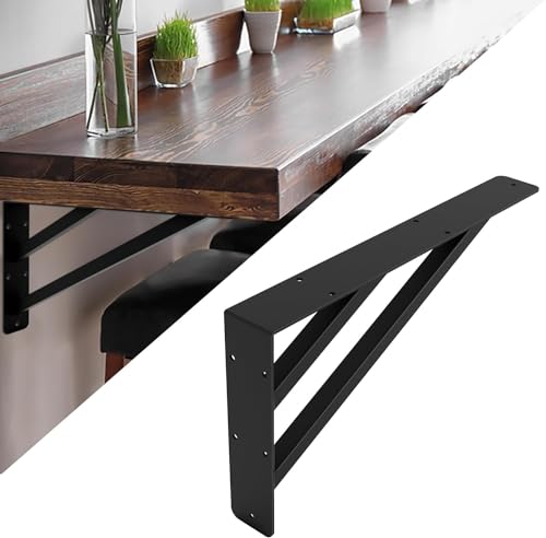 VANROUG Countertop Support Brackets,406 x 228 mm Heavy Duty Shelf ...