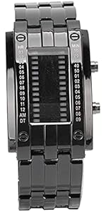 Cyrank Men's Digital Watch, LED Digital Watch Retro Minimalist Alloy ...