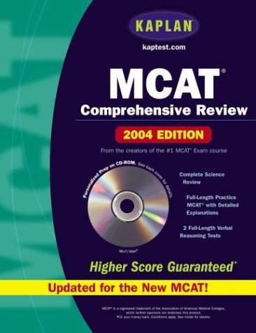 Kaplan MCAT Comprehensive Review with CD-ROM, 7th Edition: 2004 Edition ...