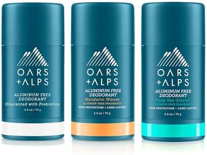 Amazon.com : Oars + Alps Aluminum Free Deodorant for Men and Women ...