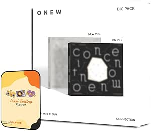 Amazon.com: Onew CONNECTION Album [ON + NEW ver. 2 Digipack ver Full ...