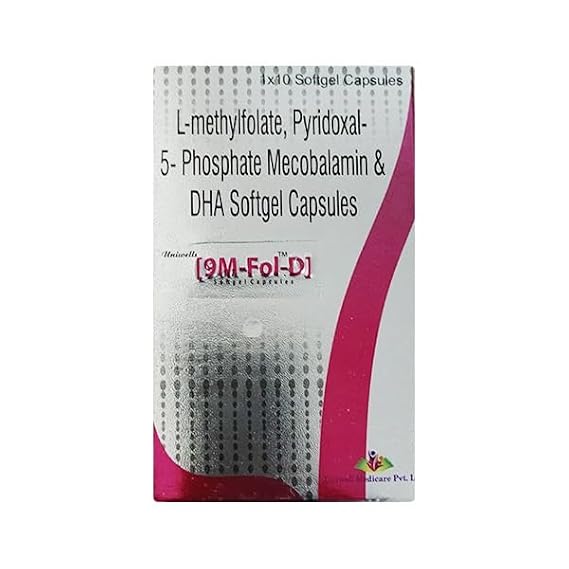 9 M Fol-D - Strip of 10 Capsules : Amazon.in: Fashion