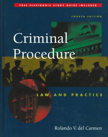 Criminal Procedure: Law and Practice (with Macintosh and Windows ...