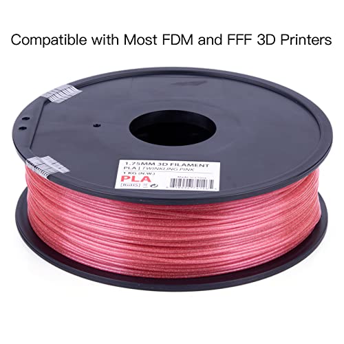 Snapklik.com : Micro Center Inland Glitter PLA 3D Printer Filament ...