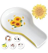 Amazon.com: HAPPY KIT Spoon Rest for Stove Top - Kitchen Decor Ceramic ...