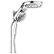 Delta Faucet HydroRain H2Okinetic Dual Shower Head with Handheld 5 ...