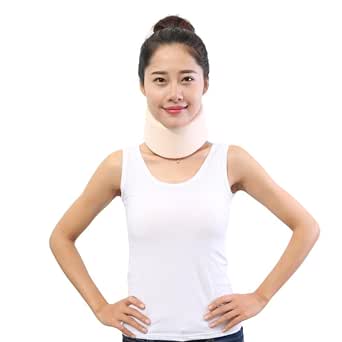 Buy FENSIR® Polymer Neck Brace With Cervical Fixator For Neck Support ...