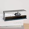 Amazon.com: LETINE Black Pearl Pirate Ship in a Bottle - Boat in a Box ...
