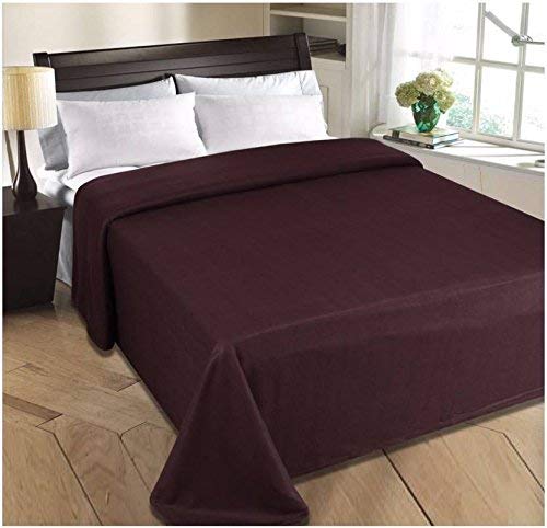 Buy Winmark International Blanket (Dark Brown Pack of 1) Online at Low ...
