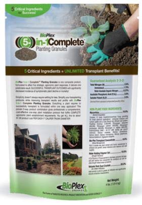 Amazon.com : BioPlex 5-in-1 Complete Planting Granules, 4 Lb Pouch ...