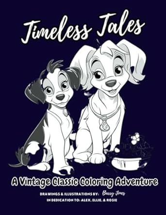 Amazon.com: Timeless Tales: A vintage classic coloring adventure ...