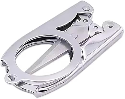 Amazon.com: Compact Folding Scissors, TSA Approved, Stainless Steel ...