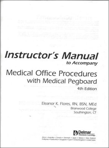Buy Medical Office Procedures with Medical Pegboard Book Online at Low ...