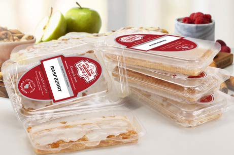 Amazon.com : 6-Pack (Serving Sized Kringle Slices) (Apple-Cinnamon ...