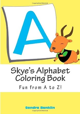 Skye's Alphabet Coloring Book: Amazon.co.uk: Banklin, Sandra ...