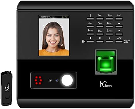 Amazon.com: NGTeco Time Clock for Small Business, 4-in-1 Employee ...