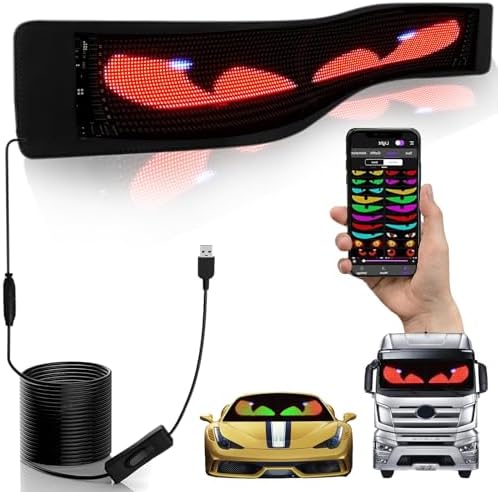 Amazon.com : LED Sign Programmable Scrolling,Flexible Led Digital ...
