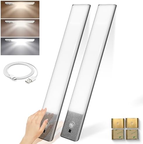 VYANLIGHT Kitchen Under Cabinet Lights - Wireless Motion Sensor LED ...