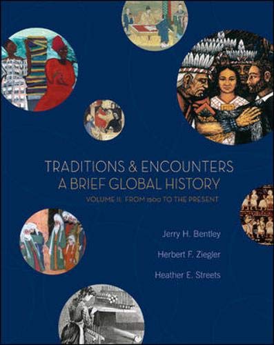 Amazon.com: Traditions & Encounters: A Brief Global History, Volume II: 9780073207032: Bentley ...