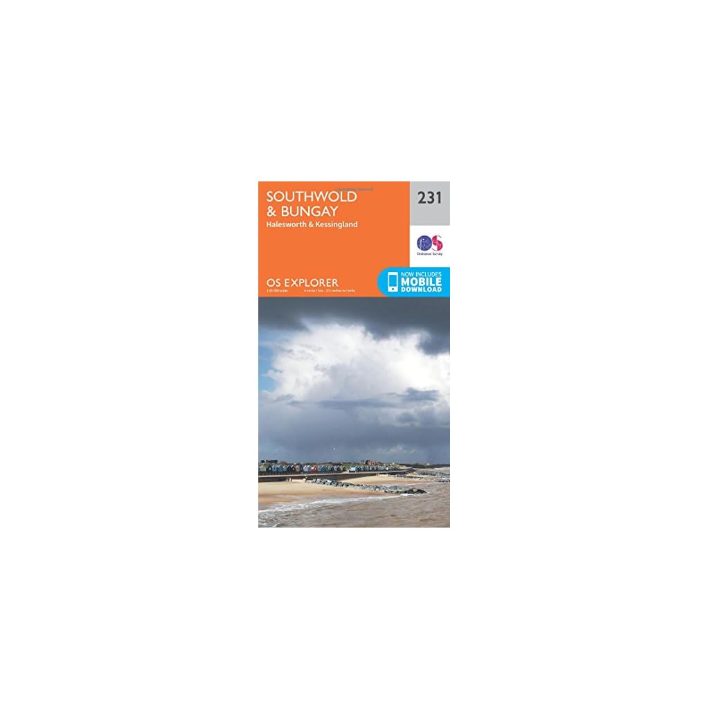 Southwold & Bungay Map | Halesworth & Kessingland | Ordnance Survey ...