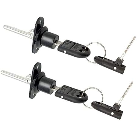 JCBIZ 2PCS 16mm Cylinder Plunger Lock for Drawer Cabinet Desk Table ...