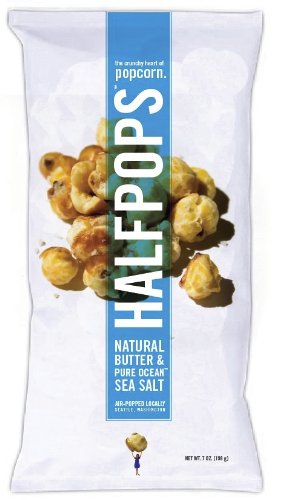 Amazon.com : Halfpops Natural Butter & Pure Ocean Sea Salt, 7-ounce ...