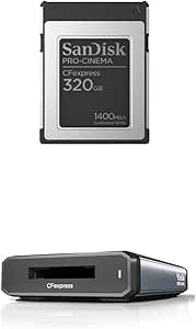 Amazon.com: SanDisk 320GB PRO-Cinema CFexpress Type B with SanDisk ...
