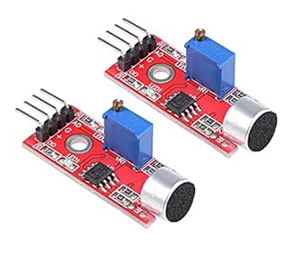 Aktronics® Sound Sensor Module with Analog for Raspberry Pi, Arduino, ESP32, and DIY Projects ...