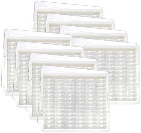 Amazon.com: Elizabeth Ward Bead Storage Solutions 82 Piece Stackable ...