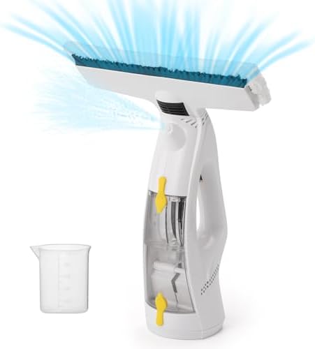 Amazon.com: 4 in 1 Window Cleaning Kit, Window Vacuum Squeegee Cordless ...