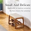 Amazon.com: latifolia Shoe Bench, Solid Wood Shoe Bench with Cushion, 2 ...
